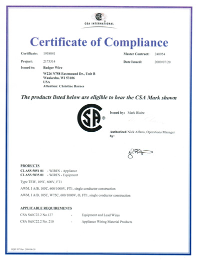 Quality – Badger Wire